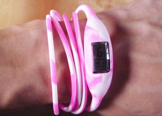 Assorted color fashion silicone ion sport watch / negative ion promotion watch