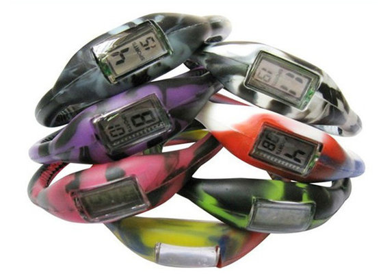 Japan Movement Mixed Silicone Sports Negative Ion Watch Suitable Business Promotion Gift