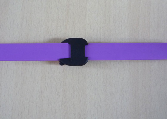 Water Resistant 3ATM Purple Butterfly Band Penguin Case Slap Bracelet Watch