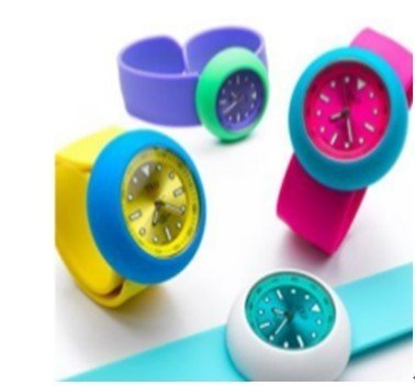 "Silicone slap bracelet watch for 2012 London Olympic Game "