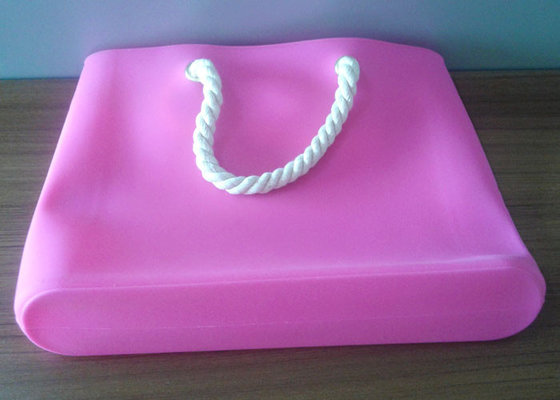 Eco Friendly Waterproof Silicon Beach Bags Light Purple Harmless