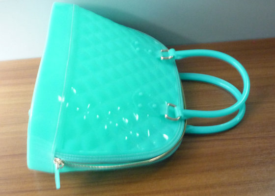 2013 New Fashion Silicone Coin Purse With Embossed Novelty Blue
