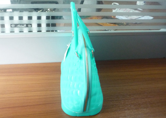 2013 New Fashion Silicone Coin Purse With Embossed Novelty Blue