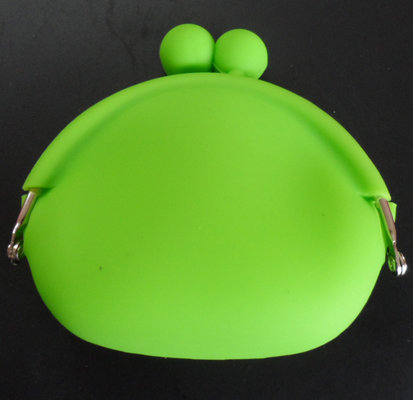 Waterproof Silicone Coin Purse Pochi Jelly Silicone Purse with embossed logo