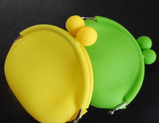 Fashionable Colorful Silicone Coin Purse Customized For Promotion Gift