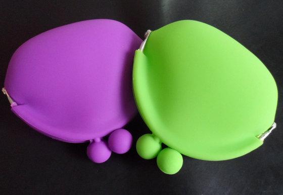 Fashionable Colorful Silicone Coin Purse Customized For Promotion Gift