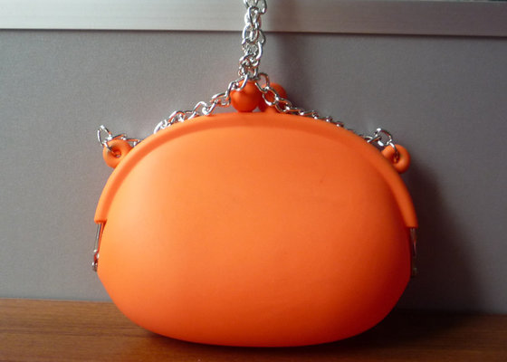 Durable Silicone Coin Purse , Fashion Makeup Bag