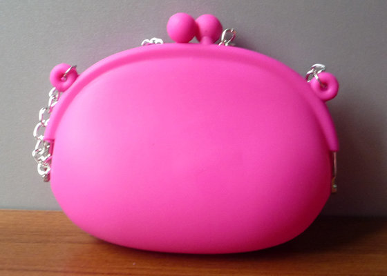 Durable Silicone Coin Purse , Fashion Makeup Bag