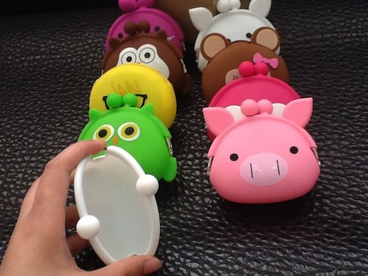 silicone purse/ silicone coin purse/ silicone pouch
