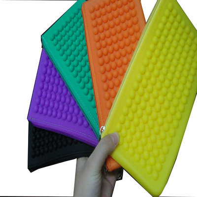 leopard print silicone purse/ silicone coin purse/ silicone pouch for women