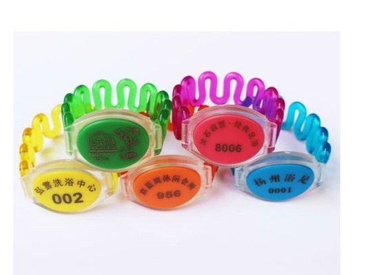 125KHZ TK4100 Waterproof ABS Plastic RFID Wristbands Watch Key for Locker Lock