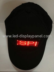 China Customized promotional baseball LED message cap red light supplier
