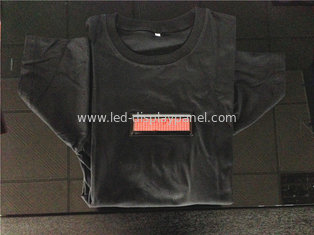 China Programmable LED T-shirt Panel with red words for party supplier