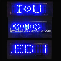 China Custom LED message display T-shirt blue light supplier
