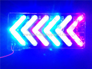 China SMD LED Waterproof Arrow Mini Panel Sequential Flash Turn Signal Light supplier