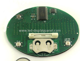 China Scrolling Oval LED display panel mini name badge supplier