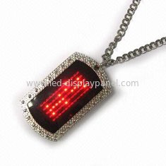 China 2015 new fashion Flash pet LED name tag supplier