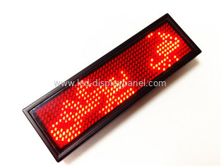 China LED scrolling message Badges for Saudi Arabia supplier