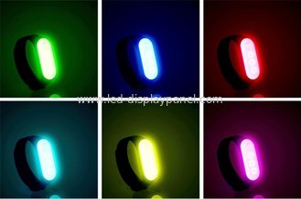 China wholesale  LED Safety Bracelet For Running At Night  LED Gift Band  rechargeable with usb cable Fully adjustable supplier