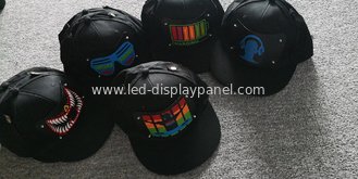 China el flashing Cap with wireless inverter for party Custom Light Up EL Hat /Sound Activated led Cap cotton material supplier