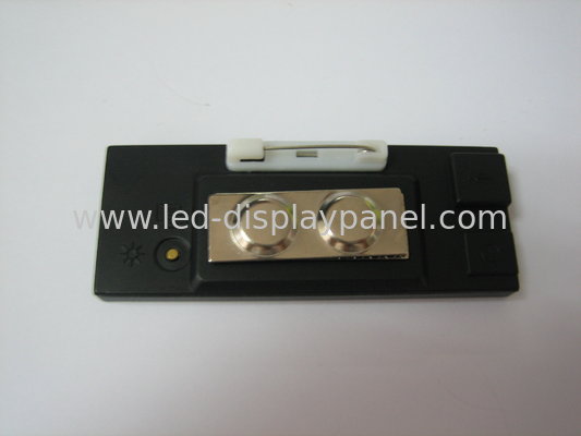 LED name badge-USB Rechargeable led moving message display scrolling message-LED name bad supplier