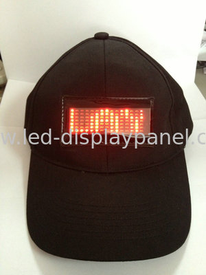 Full color LED message badge cap party cap supplier