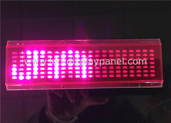Pink color LED T-shirt Panel scrolling message display supplier