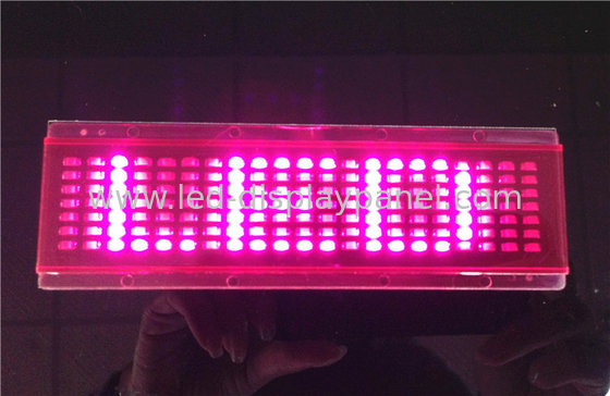 Pink color LED T-shirt Panel scrolling message display supplier