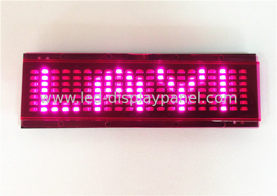 Pink color LED T-shirt Panel scrolling message display supplier