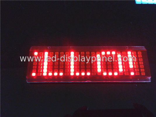 Programmable LED T-shirt Panel with red words for party supplier