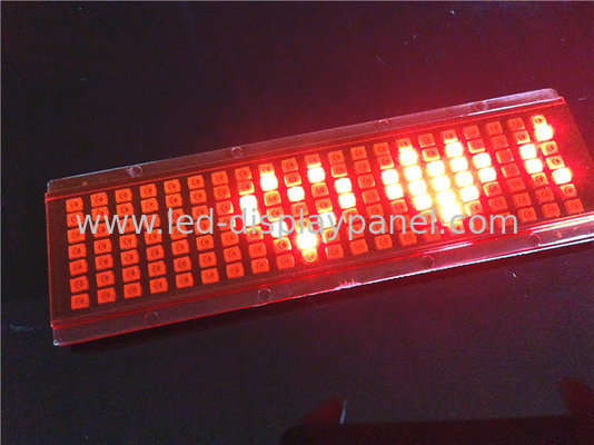 Programmable LED T-shirt Panel with red words for party supplier