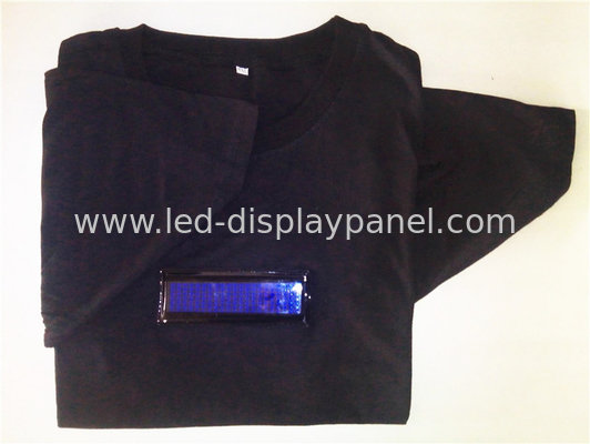 Marketing LED scrolling message T-shirt supplier