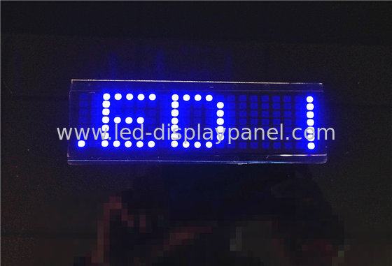 Custom LED message display T-shirt blue light supplier
