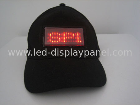 Flashing scrolling Led cap display panel supplier