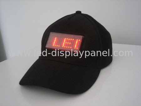Flashing scrolling Led cap display panel supplier
