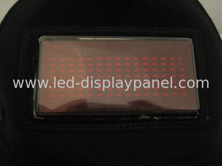 Flashing scrolling Led cap display panel supplier