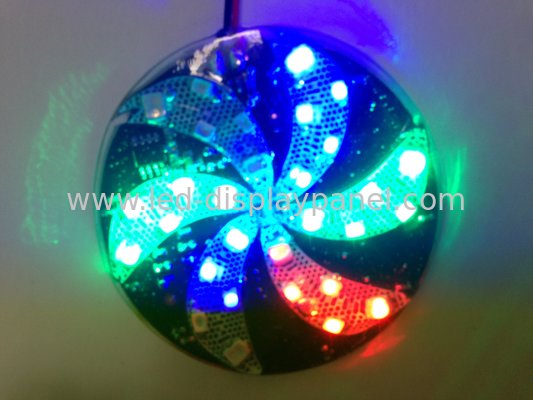 samll size white PCB DC12V LED motorcycle flash lights windmill shape supplier