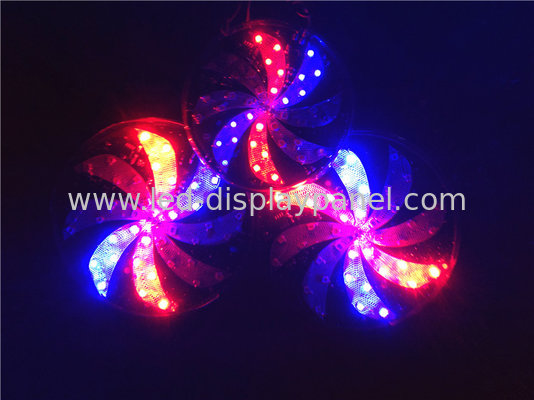 Big size Windmill strobe flash Rainbow color Car/ Motorcycle DRL daytime running light supplier