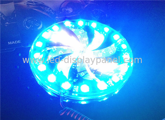 Big size Windmill strobe and Angel eyes flash Rainbow color hot wheels LED flashing light supplier