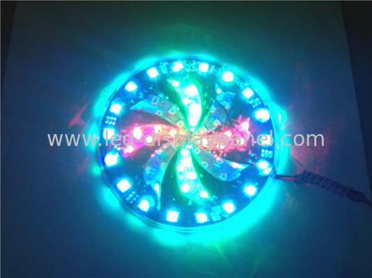 Big size Windmill strobe and Angel eyes flash Rainbow color hot wheels LED flashing light supplier