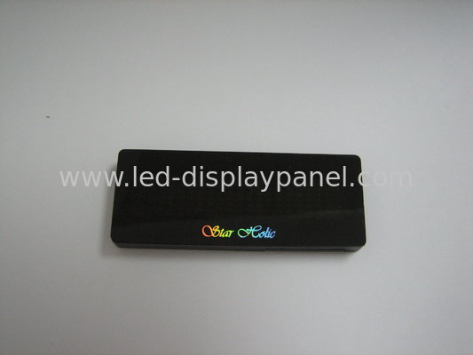 Programmable Led display panel 7*21 dot matrix name tag supplier