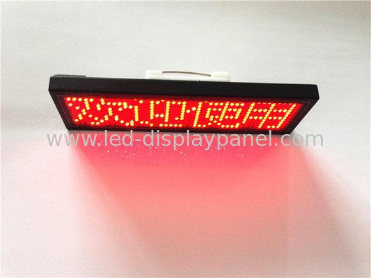 Programmable LED scrolling message Badge supplier