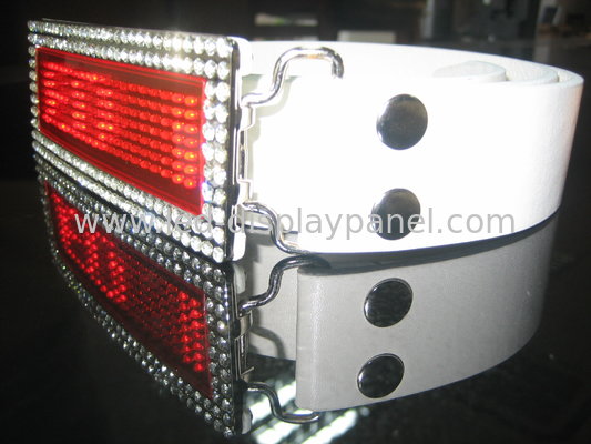 Programmable LED Belt Buckle for Sale supplier