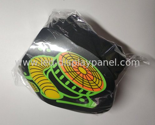 ResidentEvil Cosplay led Mask  Breathable Bar party music EL LED  face mask Nightclub Flashing Light Up led Mask el Mask supplier