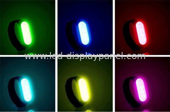 wholesale  LED Safety Bracelet For Running At Night  LED Gift Band  rechargeable with usb cable Fully adjustable supplier