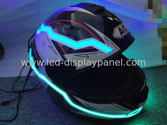 2019 new design custom  hot sale popular glow in the dark LED light up motorcycle helmet tape super cool look for motor supplier