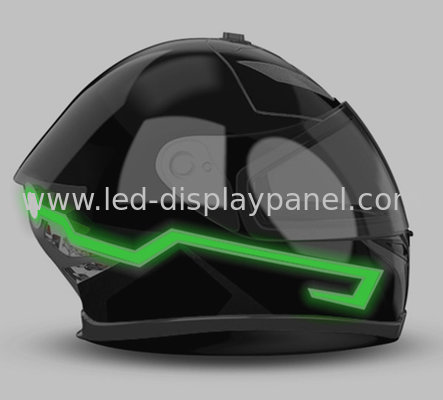 2019 new design custom  hot sale popular glow in the dark LED light up motorcycle helmet tape super cool look for motor supplier