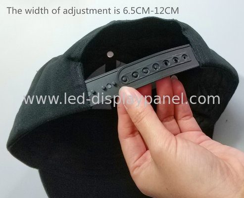 2019 New Style Customized  Flashing El Caps Football Wireless Custom Light Up EL Hat / Sound Activated wireless led Caps supplier