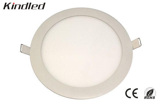 CE RoHS Recessed Led Round Panel Light 60Hz