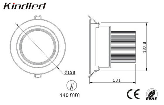 Sharp COB Led Downlight 